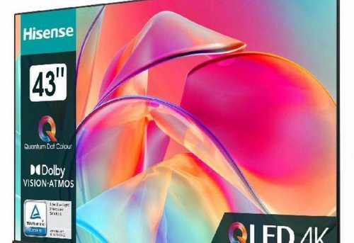 Телевизор Hisense 43E7KQ новый, гарантия, чек