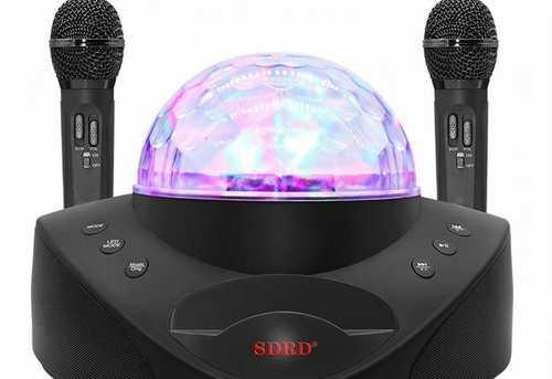 Караоке система sdrd SD-308 30w black.Новые,маг-н