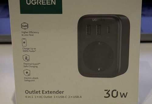 Зарядник Ugreen 4 в 1 (CD314) 30W Outlet Extender