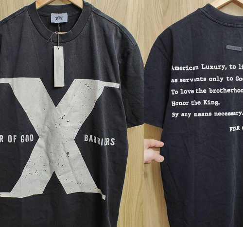 Футболка Fear Of God X Barriers
