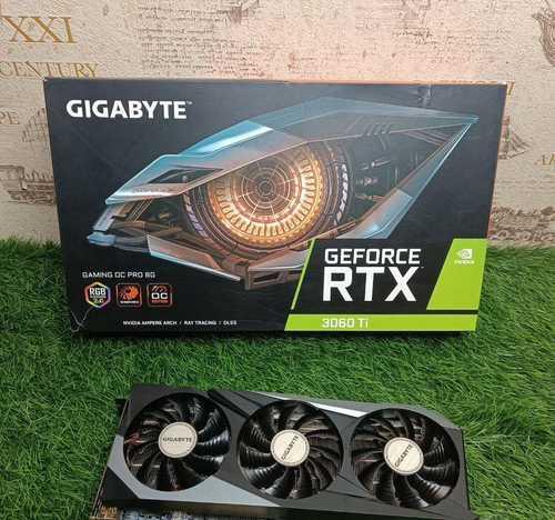 Видеокарта Gigabyte RTX 3060 ti GamingPro OC