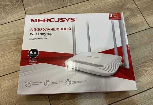 Wifi роутер mercusys n300