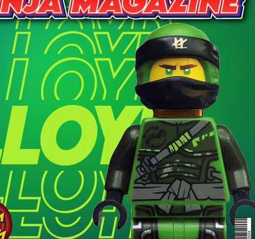 Lego минифигурка ninjago Ллойд njo481