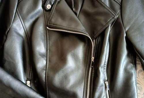 Куртка кожаная женская 42 44 размер