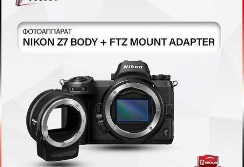 Nikon Z7 Body + FTZ Mount Adapter