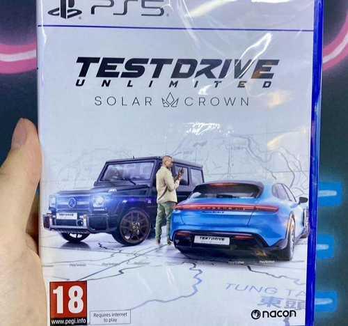 Диск ps5 Test Drive Unlimited Solar Crown