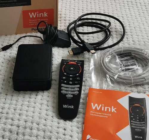 Тв приставка ростелеком Wink wifi