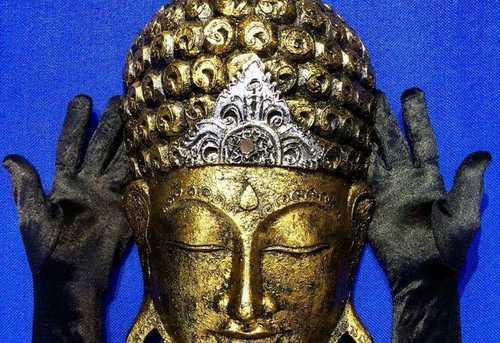 Голова тайского Будды 45х27х14 см (Тайланд)
