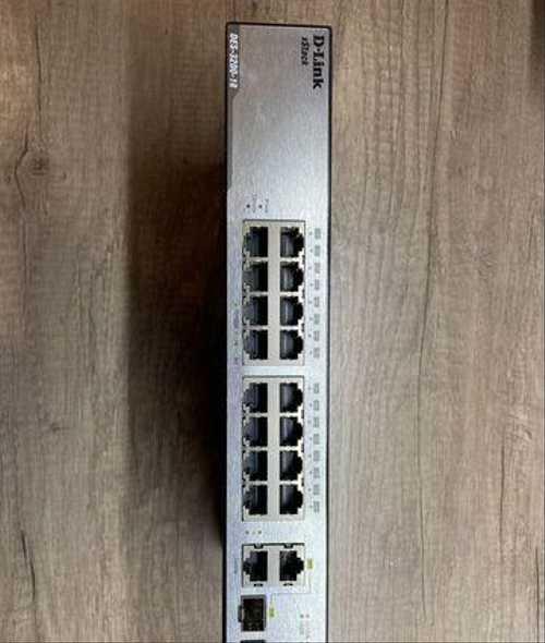 Коммутатор Dlink DES-3200-18