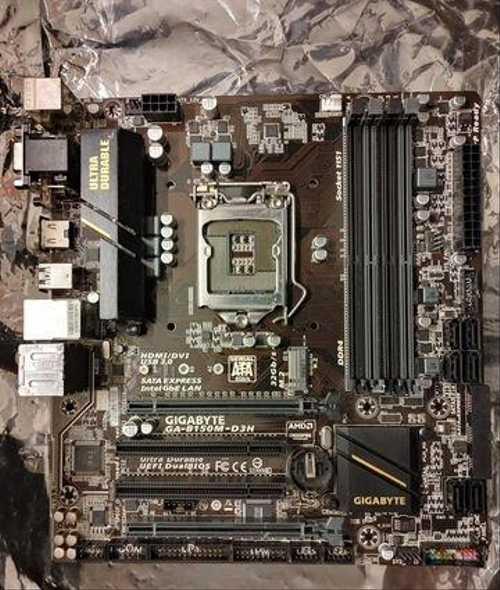 Gigabyte GA-B150M-D3H Socket 1151