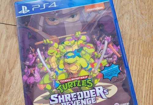 Черепашки ниндзя. turtlesshredder'S revenge PS4