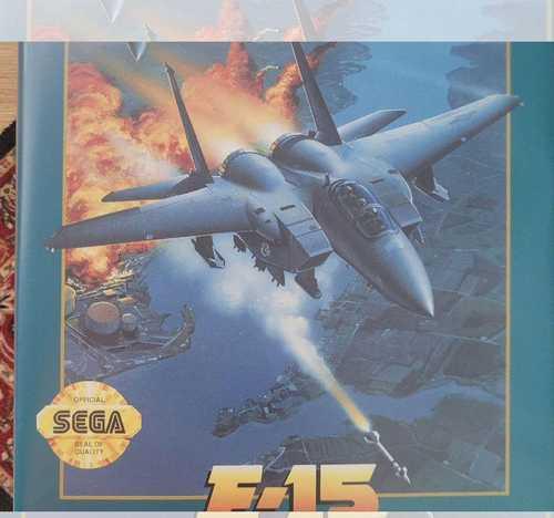 Картридж для Sega Genesis - F-15 Strike Eagle II