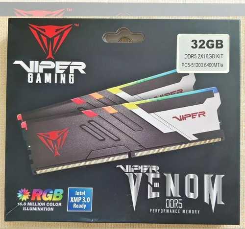 Patriot Viper Venom RGB pvvr532G640C32K