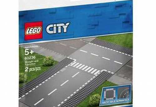 Конструктор lego City 60236 Прямой и Т- образный