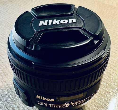 Объектив Nikon AF-S Nikkor 50mm f/1.4 G