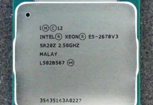 Процессор Intel xeon e5 2678 + материнская плата