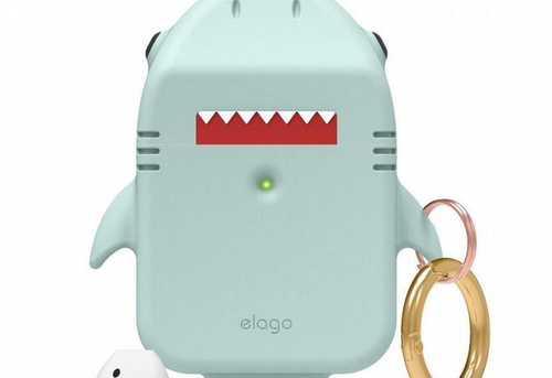 Чехол Elago Shark Silicone Hang case для AirPods