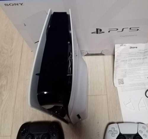 Sony playstation 5 slim с дисководом 1000 с играми