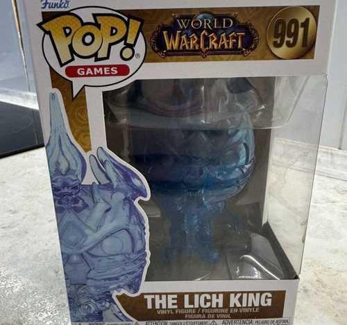 Funko pop world of warcraft the lich king 991