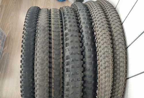 Покрышки Maxxis 26" и Schwalbe 27.5"