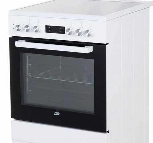 Электрическая плита Beko FSM67320GWS, стеклокерами