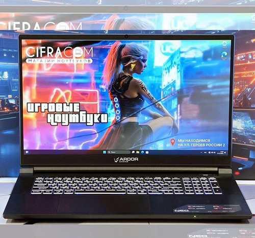 Витринный ноутбук 17.3" 144Hz i5 12450H RTX4050