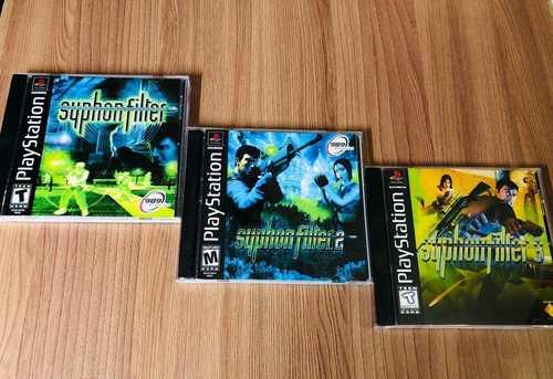 Игры для PS1 Syphon Filter 1,2,3 и многое другое