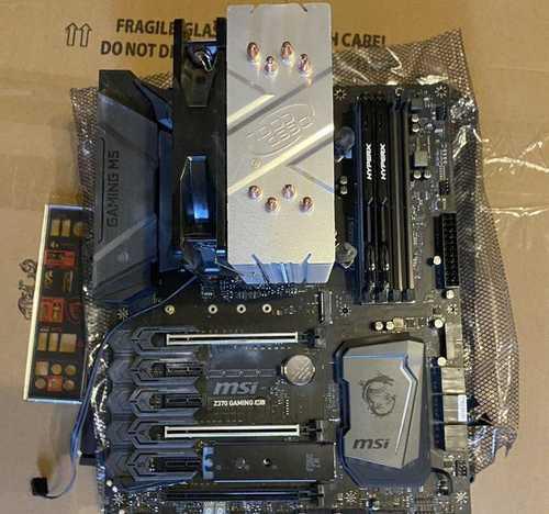 Intel I7-8700K + MSI Z370 + 16GB Kingston Fury