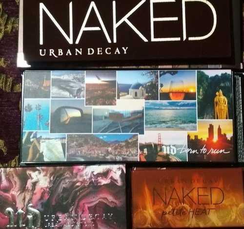 Новые палетки Urban Decay