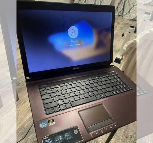 Ноутбук Asus k73SV i7 без памяти