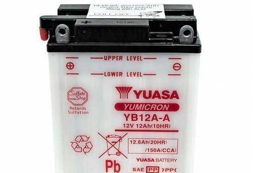 Доставка Акб 12Ач Yuasa YB12A-A на газонокосилку