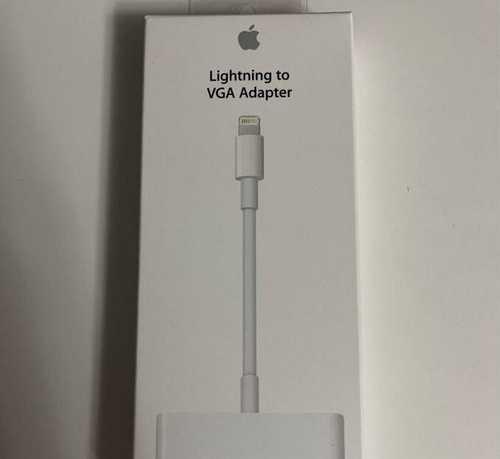 Адаптер Apple Lightning to VGA A1439