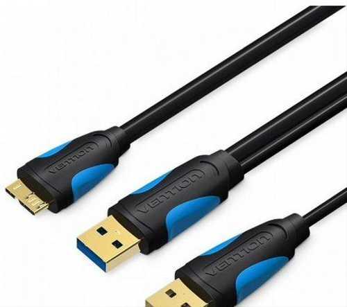 Кабель USB3.0 тип А(m) -B(m) 1м Vention #323234
