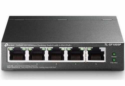 TP-Link TL-SF1005P 5x100Мбит/с 4PoE 58W неуправляе