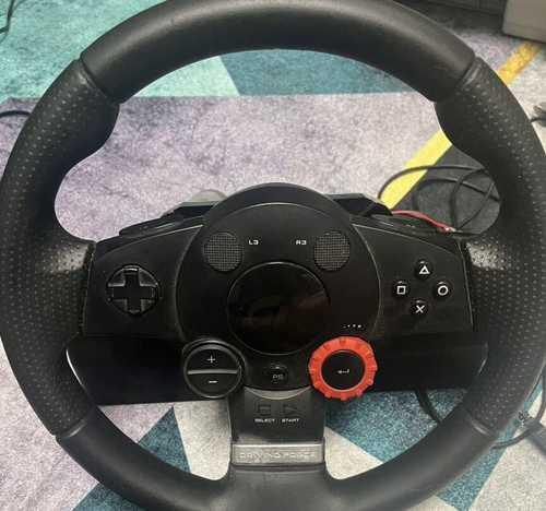 Руль logitech driving force gt