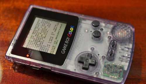 Gameboy colour + everdrive