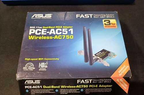 Сетевой адаптер WiFi Asus PCE-AC51