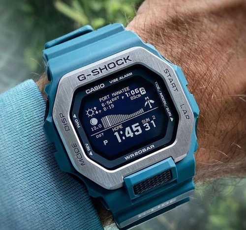 Часы Casio G-Shock GBX-100-2 bluetooth SMART