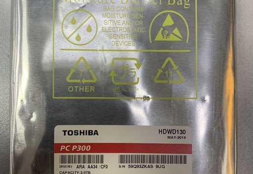 3.5" Toshiba P300 3 Тб hdwd130uzsva