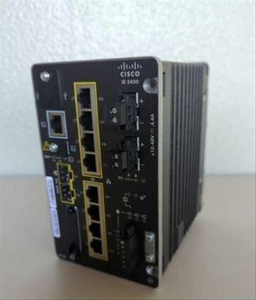 Коммутатор Cisco IE-3400-8T2S-E