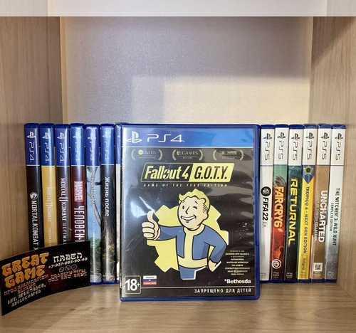 Игры PS4: Fallout 4: goty/Game of the Year Edition