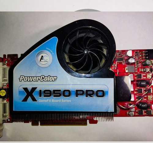 Видеокарата Radeon X1950 Pro 512Mb PowerColor