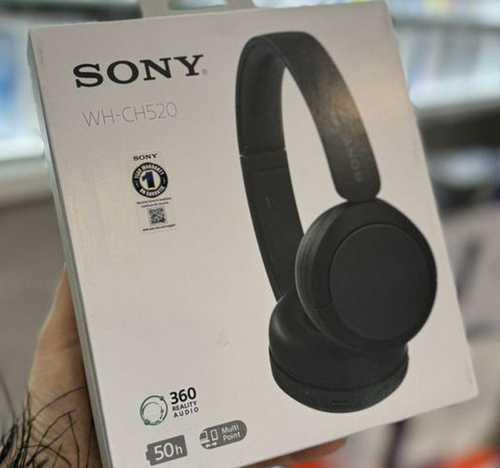 Беспроводные наушники Sony WH-CH520 черный