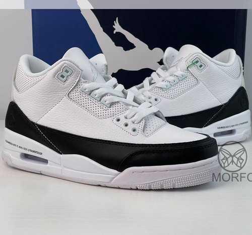 Nike air jordan 3 retro sp white fragment design