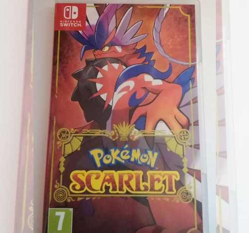 Pokemon Scarlet картридж Nintendo Switch