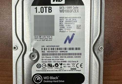 HDD 1 Tb WD Black WD1003fzex 3.5”