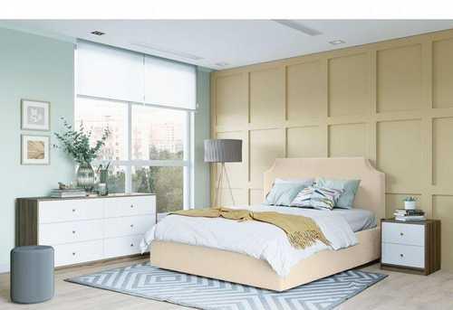 Кровать Адона-Floor 160 Barhat White