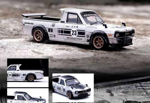 Модель nissan sunny hakotora Pick Up Truck 1/64