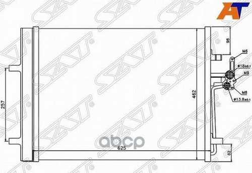 Радиатор кондиционера volvo S80 II/XC70/S60/V60