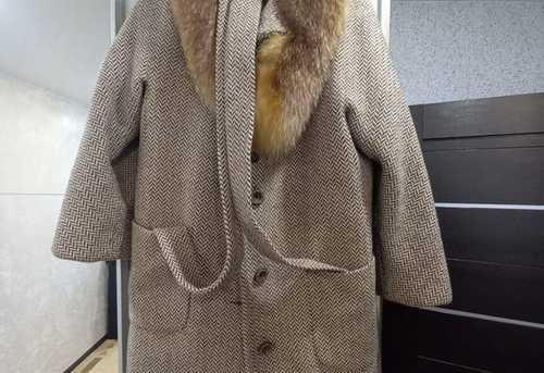 Пальто женское зимнее 52 54